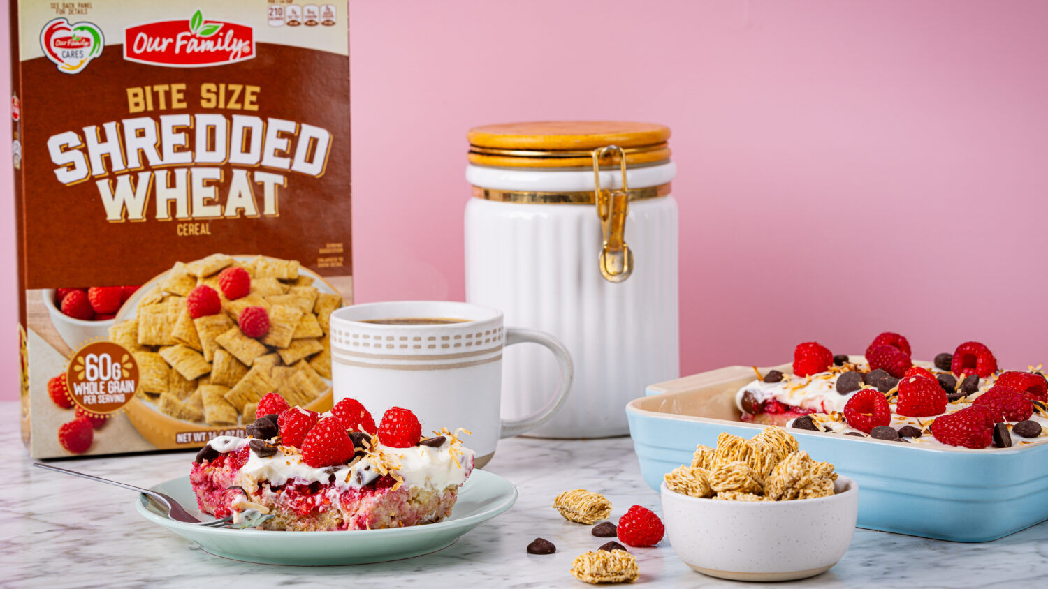 5 Ingredient Overnight Shredded Wheat - Our Family